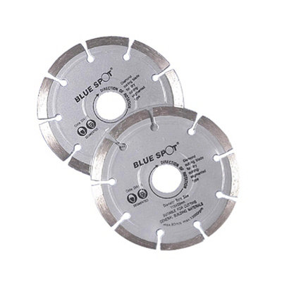 2 x Diamond 115mm Cutting Discs