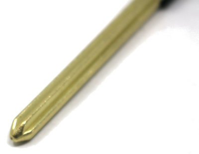 2 x fiXte Universal Extra Long Brass Bolt Key Security Rack Door Star ...