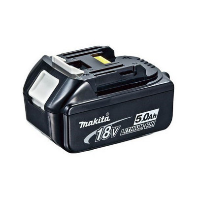 2 x Genuine Makita 18V 5.0Ah LXT Lithium Battery BL1850 + DC18RC Fast ...