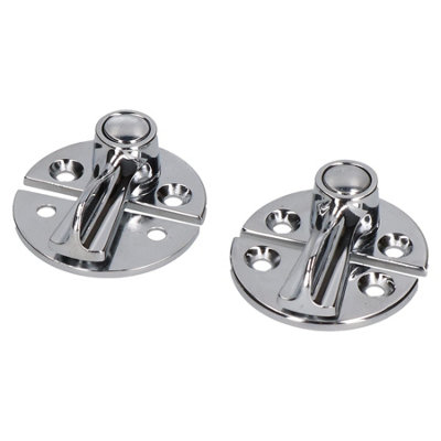 2 x Gravelly Fastener Swivel Toggle Catch Lock Trailer Number Plate ...
