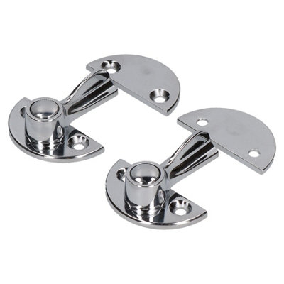 2 x Gravelly Fastener Swivel Toggle Catch Lock Trailer Number Plate ...