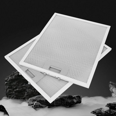 2 x Grease Filters For COOKE & LEWIS Cooker Hood Extractor Vent Fan 320 ...