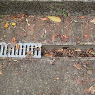 2 x Hedgehog Gutter Brush Guard 100mm Black 4m Clean Leaf & Debris Free 8m