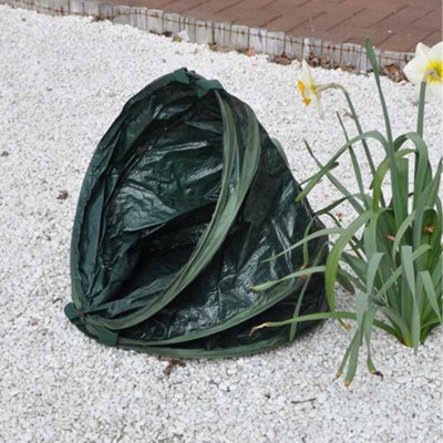 2 x Kingfisher Spring Pop Up Garden Tidy Leaf Waste Grass Cuttings Bag ...