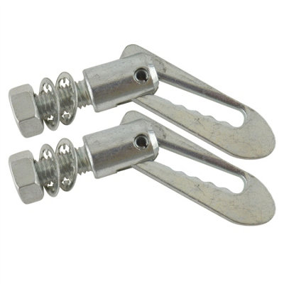 2 x M8 Threaded Antiluce Dropcatch 12.75mm (1/2") Nut Bolt Fasteners ...
