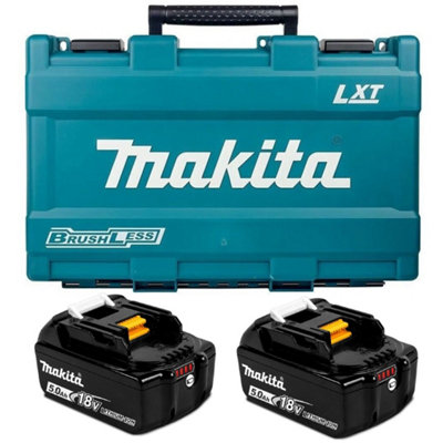 2 X Makita BL1850 18V 5.0Ah Li-Ion LXT Battery 5AH Star Battery BL1850B ...
