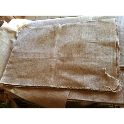 2 x Natural Hessian Jute Sacks, X Large Hessian Storage Bags, 50 x 80 ...
