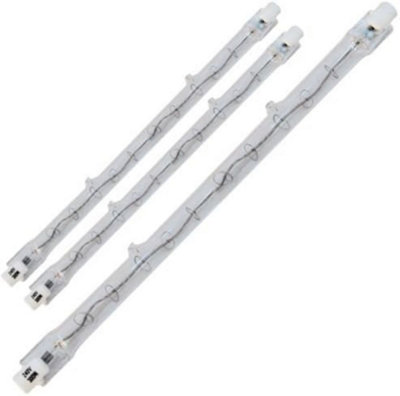 2 X Replacement Halogen Heater Element Tube Bulbs 400w Attachment bulb ...