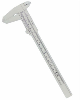 2 X Set Of 2 Plastic Vernier Caliper Set Diameter Measuring Ruler Gauge