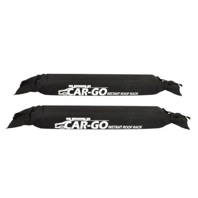 2 x Soft Roof Racks - Lightweight Easy to Install Boltless Car Roof ...