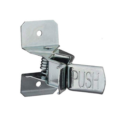 2 x Spring Loaded Wall Mounted Tool Clips, Storage for Garages, Sheds ...