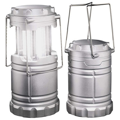 2 x Super Bright 30 LED Pop Up Camping Lanterns - Compact Lightweight ...