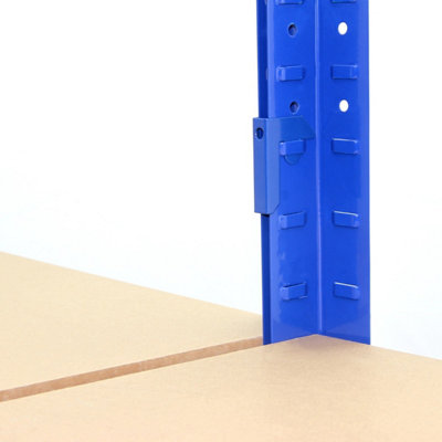 2 x T-RAX Blue Metal Racking Units 75cm x 150cm x 30cm with Free Bay ...
