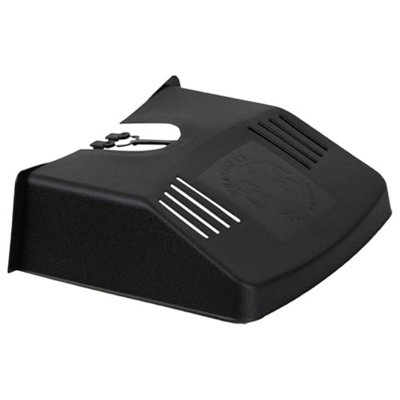 2 X VENTILATED BLACK GRID DRAIN COVERS PREVENTS BLOCKAGES, LEAVES & DIRT