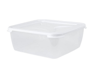 2 x Wham Food Storage Container 10L Box Large Food Preserve Cake Tub 32 ...