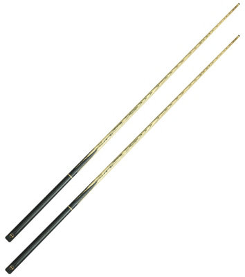 2 x Wollowo 57 Inch White Ash Wood Snooker/Pool Cues