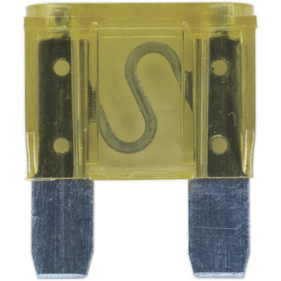 20 Amp MAXI Blade Fuse Pack - 10 Automotive Circuit Fuses for Vehicles