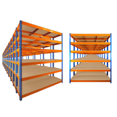 20 Bays of 6 Tier ULTRA HEAVY DUTY Storage Racking 1800h x 1500w x 450d ...