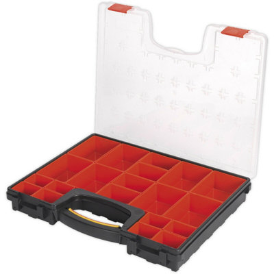 20 Compartment Storage Case for Small Parts and Tools - 420 x 330 x 60mm
