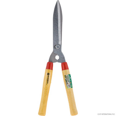 20 Inch Hedge Shears Gardening Grass Wooden Handles Edging Lawn Cutter ...