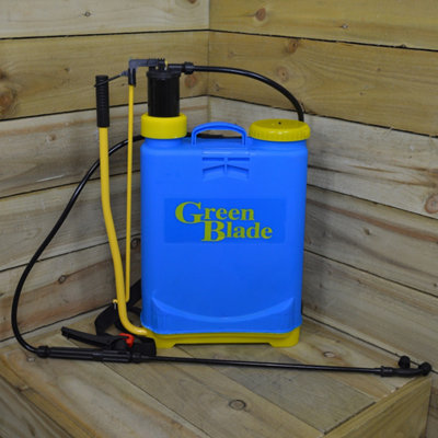 20 Litre Backpack Knapsack Weed / Fertiliser Pressure Sprayer with 1.3m ...