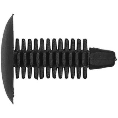 20 PACK Black Fir Tree Clips - 18mm x 23mm - Universal Vehicle Fitting ...