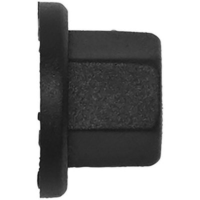 20 PACK Black Locking Nut Trim Clip - 16mm x 10mm - Suits Ford & GM ...