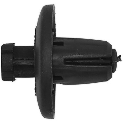 20 PACK BLACK PUSH RIVET TRIM CLIP - 20MM X 20MM - UNIVERSAL VEHICLE ...