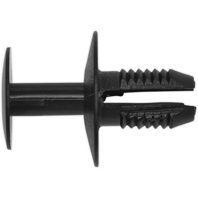 20 PACK Black Push Rivet Trim Clip - 20mm x 30mm - Universal Vehicle ...