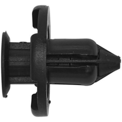 20 Pack Black Push Rivet Trim Clips for Nissan Vehicles - 20mm x 22mm