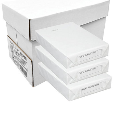 20 Reams (10,000 Sheets) Bright White Multi-Purpose 80gsm A4 White ...