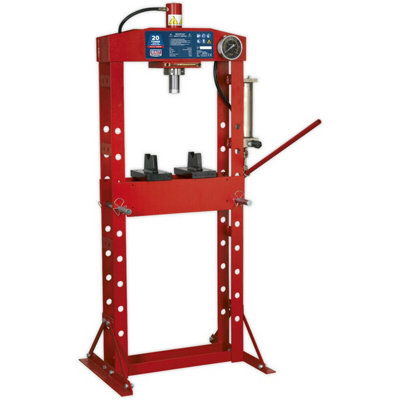 20 Tonne Floor Type Hydraulic Press - Sliding Ram Assembly - Flat ...
