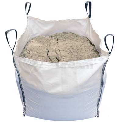 20 x 1 Tonne FIBC Bulk Builders Bags w/ Handles Heavy White (1000kg)