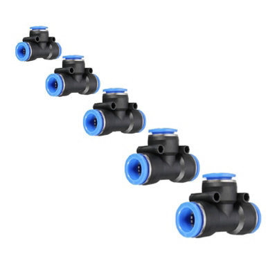20 x Assorted Releasable Equal T Piece Connectors Speed Push Fit for ...