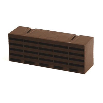 20 x Brown Air Bricks Vent 9" x 3" Brick Grille AirBrick Flow Vents ...