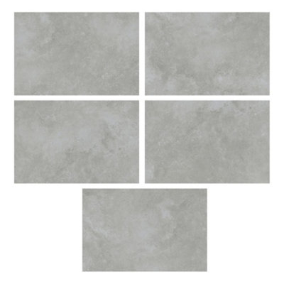20 x Limestone Grey Limestone Effect - Matt Anti-Slip Porcelain Outdoor ...