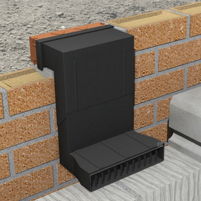 20 x Manthorpe Telescopic Adjustable Underfloor Cavity Wall Vent for ...