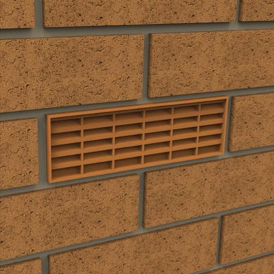 20 x Terracotta Combination Air Brick Vents 9" x 3" for Air Flow ...