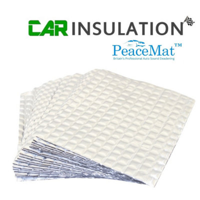 20 x Van Sound Deadening Mats, Noise Dampening Reducing Pads, 2mm Butyl ...