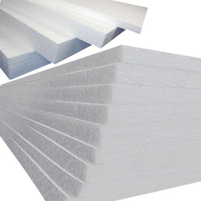 20 x White Rigid Polystyrene Foam Sheets 1000x500x50mm Thick EPS70 SDN ...