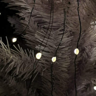 200 LED 10 x 1.9m Multi Function Waterfall Christmas Tree Lights with ...