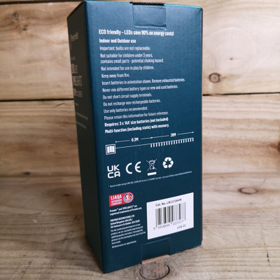 200 LED 20m Premier Christmas Indoor Outdoor Multi Function Battery ...