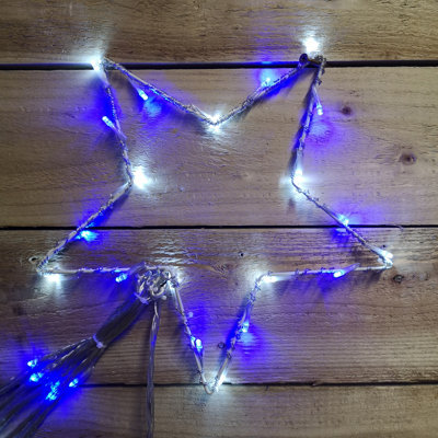 200 LED 3.32m Multifunction Shooting Star Silhouette Christmas Light in ...