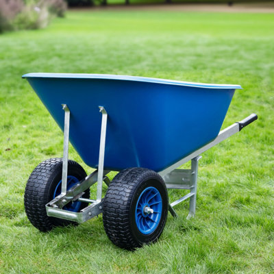 200 Litre Twin-Wheel Wheelbarrow | DIY at B&Q