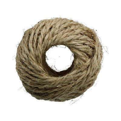 200 Metres 2.5mm Sisal Twine String Jute Ball For Hobby Craft And ...