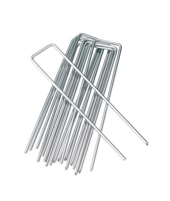 200 Pack U-Shaped Weed Control Membrane Pegs - 6" (150mm) - Garden ...