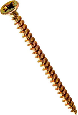200 pcs BZP 4 x 50mm POZI UNIVERSAL ZYP WOOD SCREWS CARPENTER WOODWORK ...