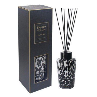 2000ml Reed Diffuser Oud Wood Desire Aroma Animal Leopard Print Air ...