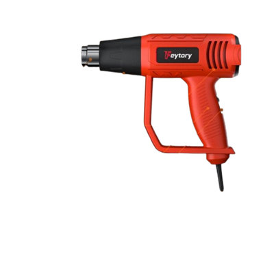 2000W 110V-230V Corded Heat gun, 4 Nozzles for DIY, Dual Temp, Shrink ...