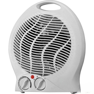 2000W Electric Fan Heater Round Design